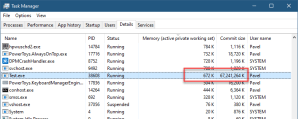 Memory Information in Task Manager – Pavel Yosifovich